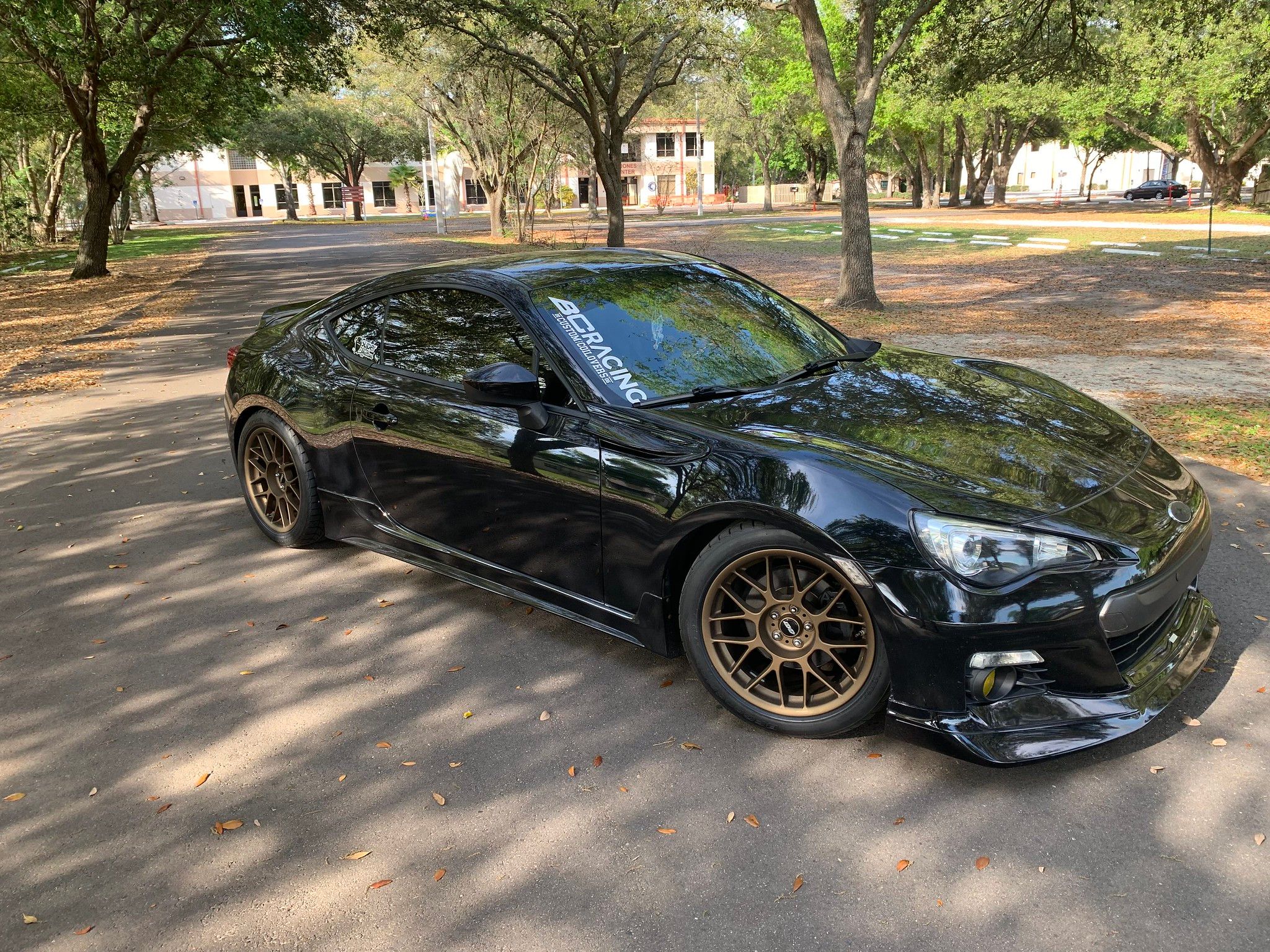 Subaru ZC6 / Gen 1 BRZ with 17" ARC-8 in Satin Bronze on Subaru ZC6 ...