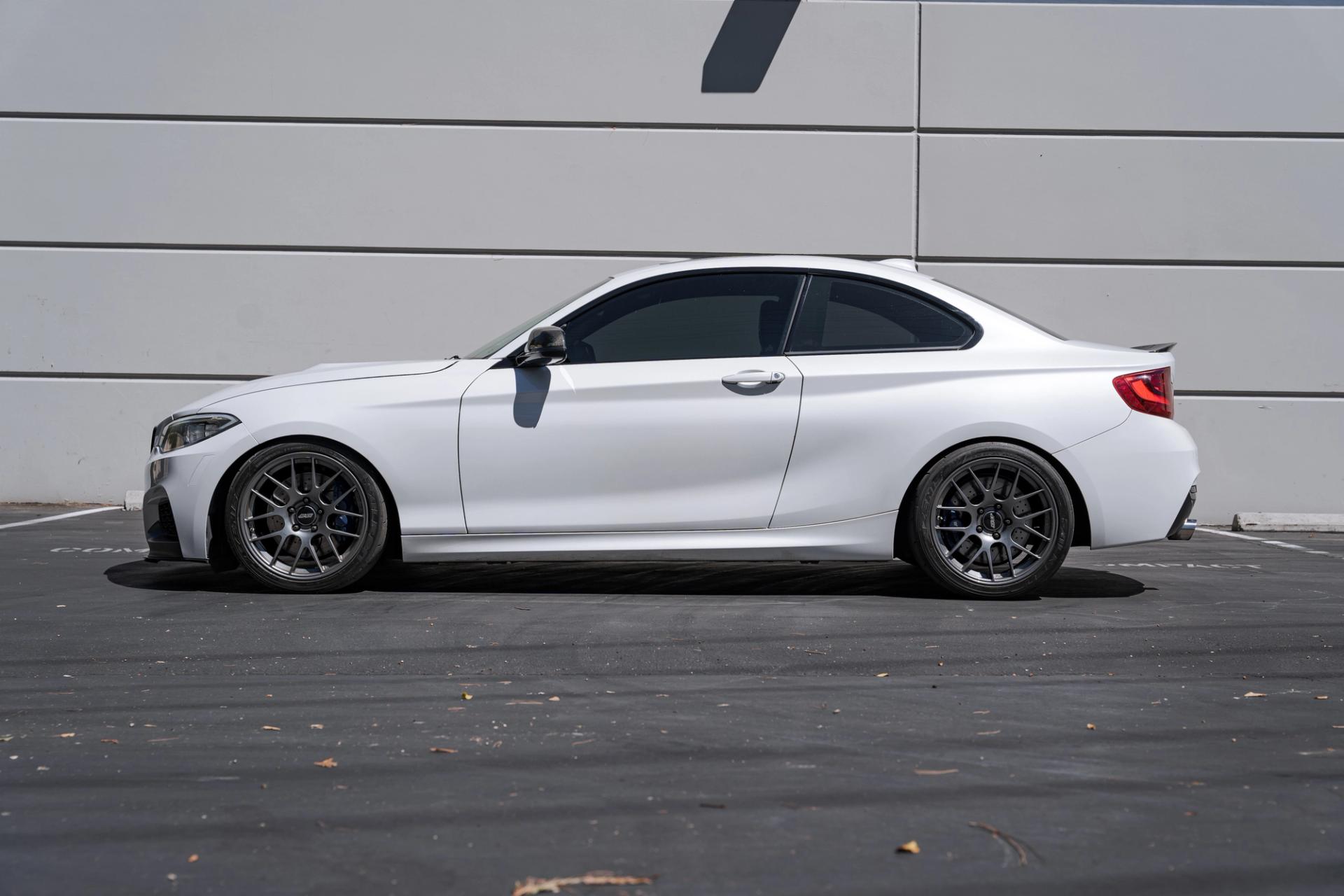 BMW F22 Coupe 2 Series with 18" EC-7R Wheels in Anthracite