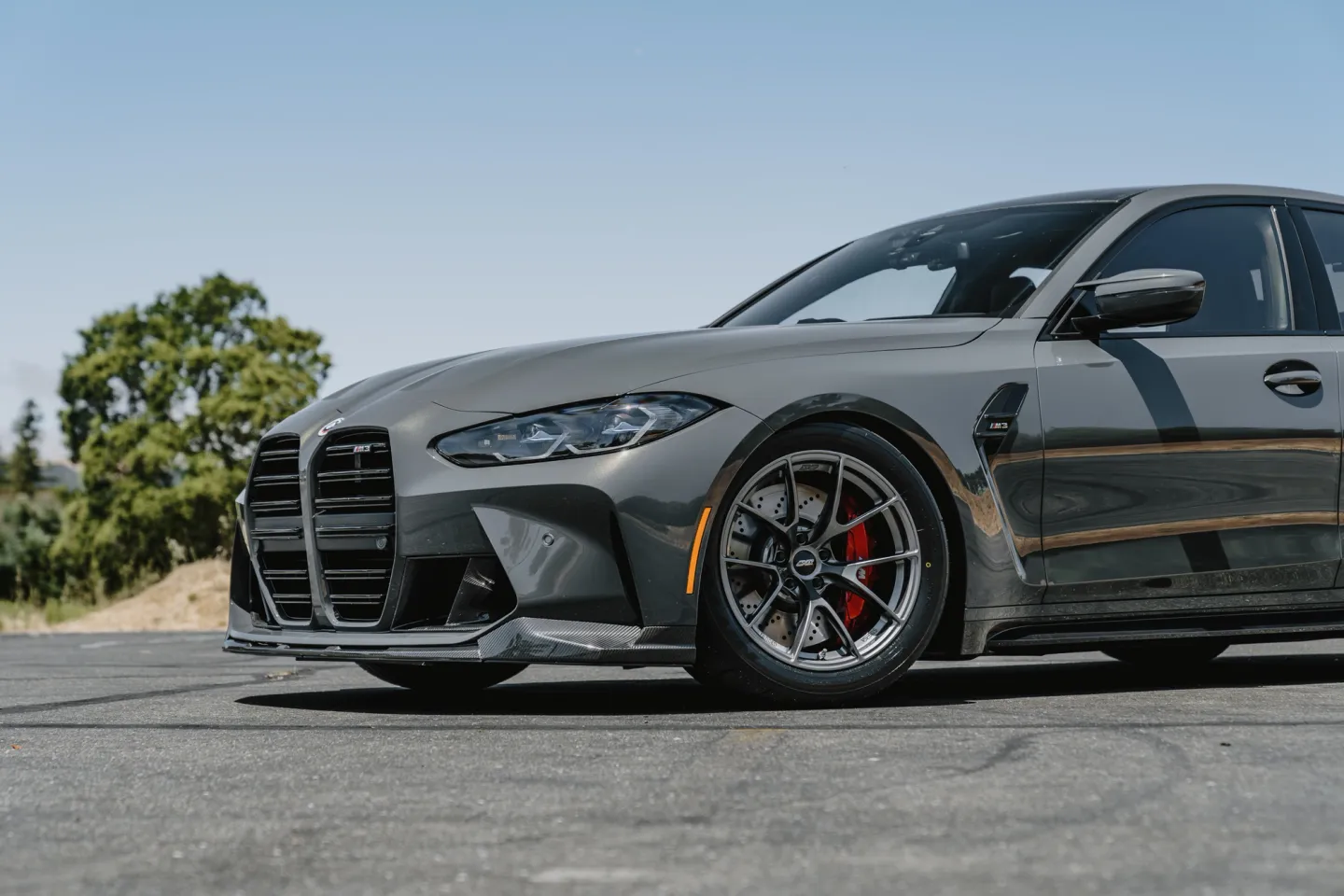 BMW G80 M3 with 18" VS-5RS Wheels in Anthracite