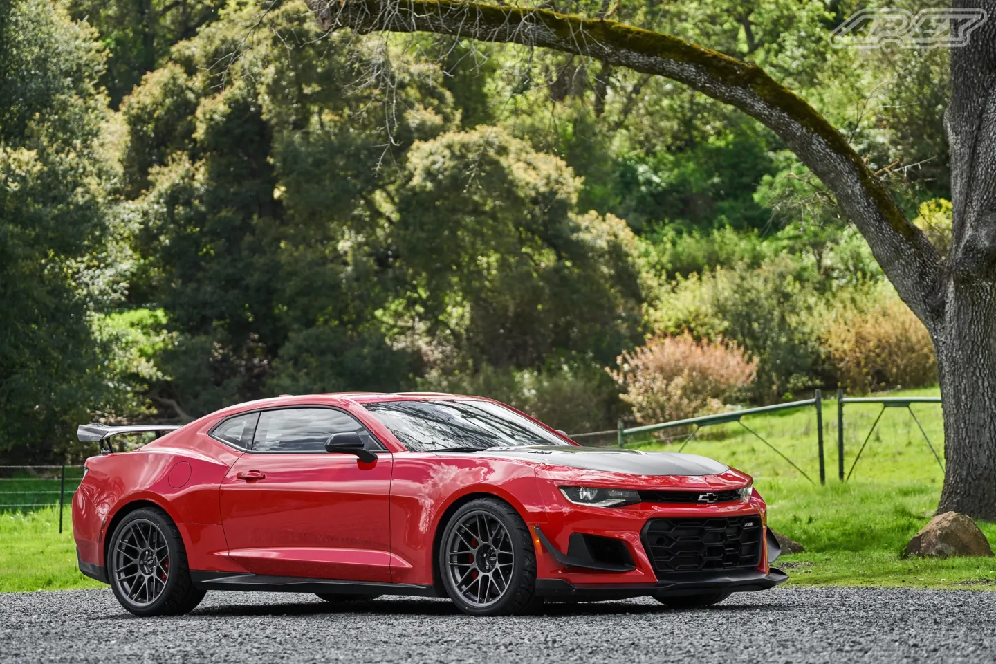 Chevrolet 6th Gen Camaro ZL1 1LE with 19" ARC-8 Wheels in Anthracite