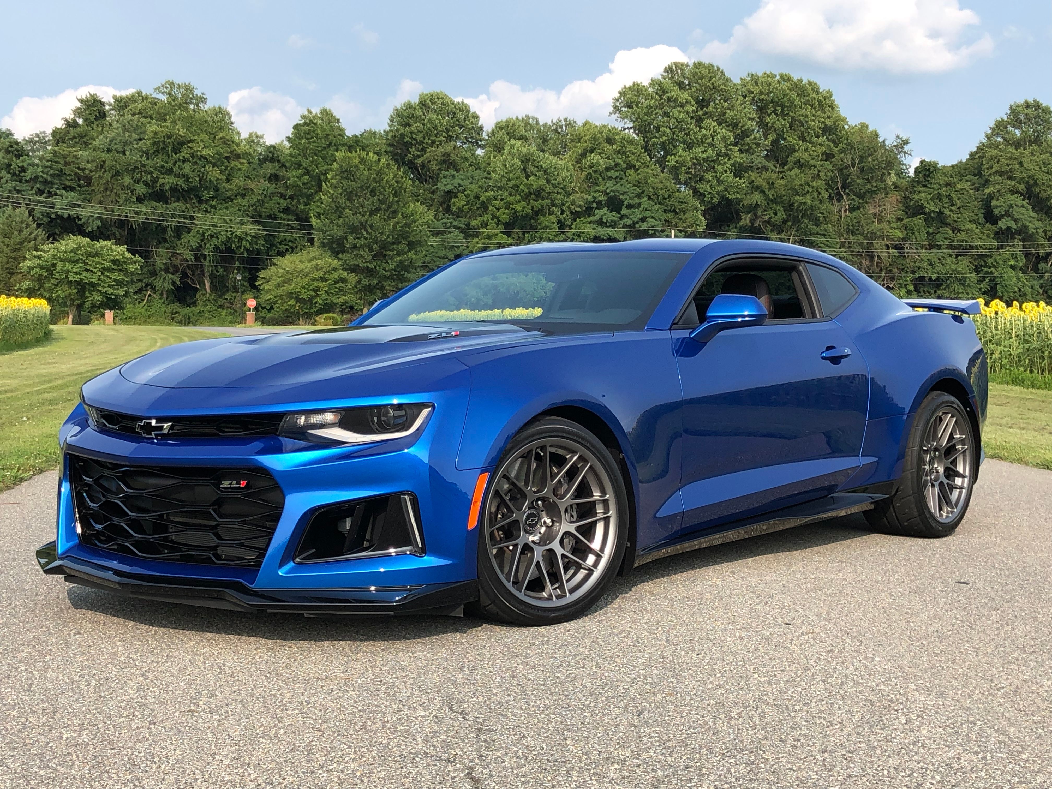 Chevrolet 6th Gen Camaro ZL1 with 19" ARC-8 in Anthracite on Chevrolet ...