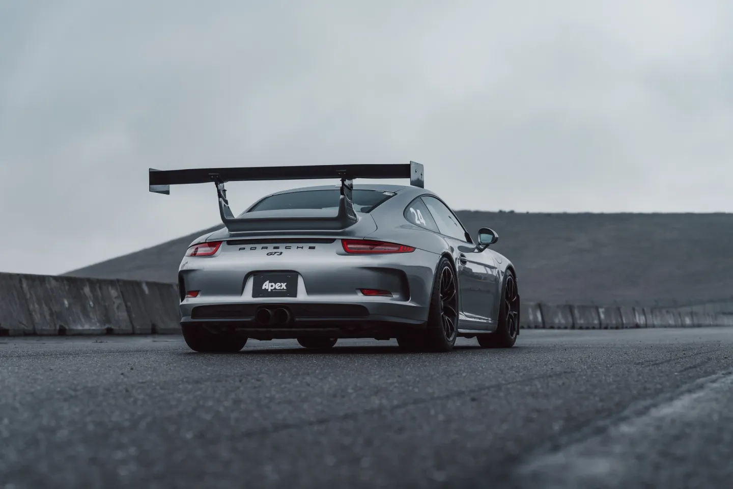 Porsche 911 991.1 GT3 with 19" VS-5RE Wheels in Satin Black