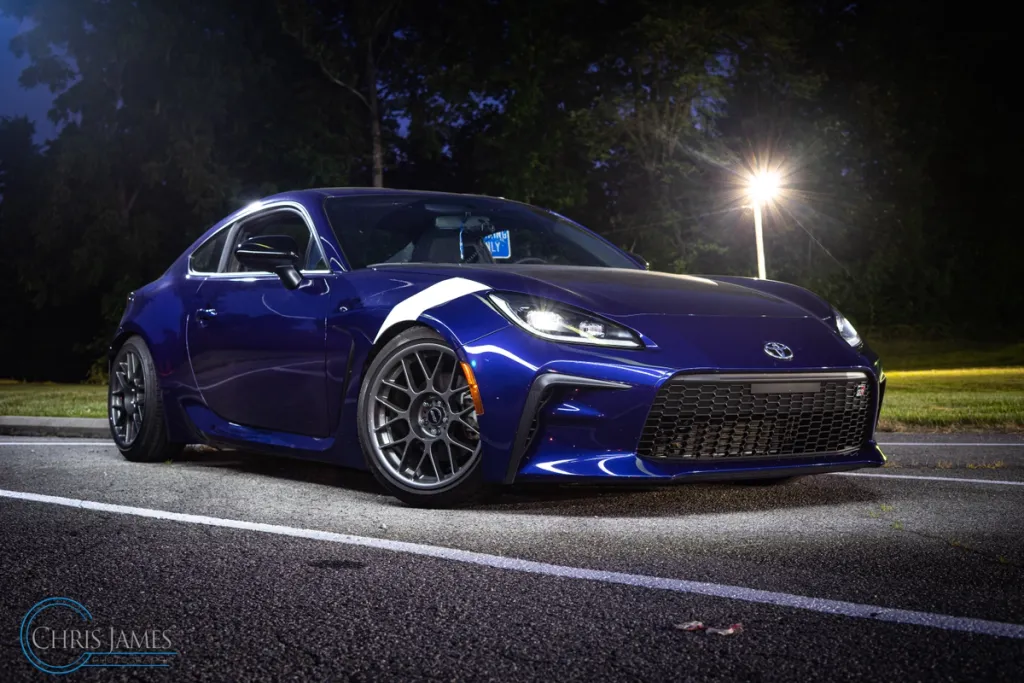 Toyota GR86 with 17" ARC-8 Wheels in Anthracite