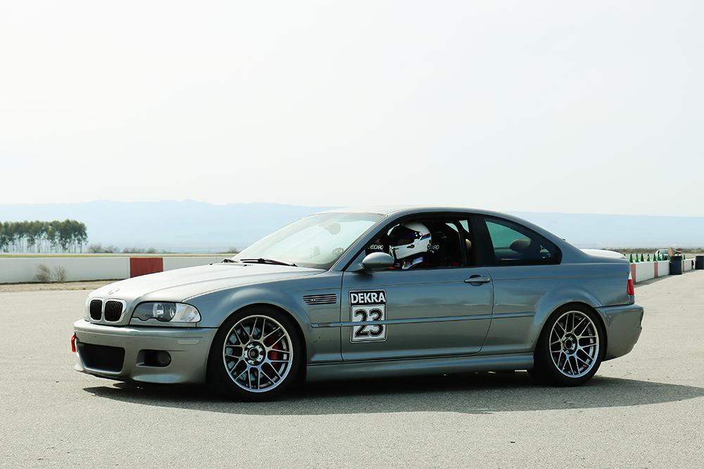 Anderson’s E46 M3 Track Car With Apex Wheels