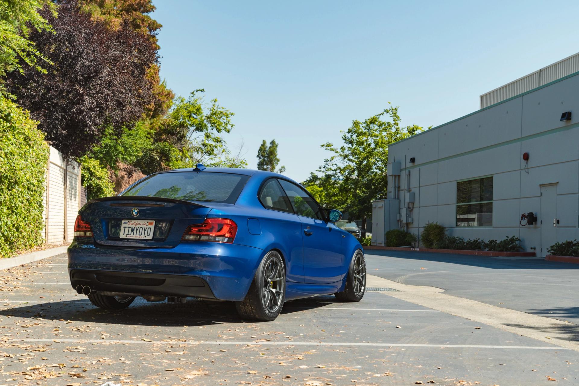 BMW E82 Coupe 1 Series with 17" VS-5RS in Anthracite on BMW E82 E88 ...