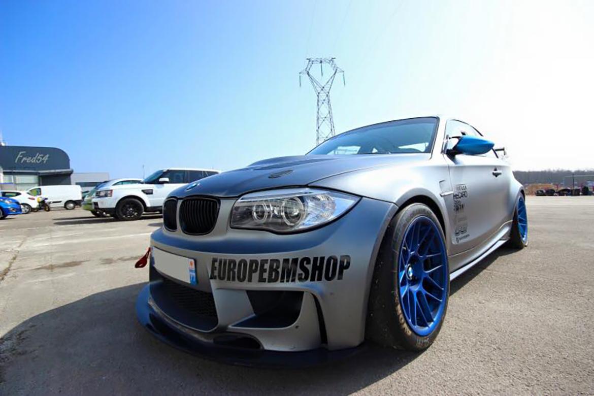BMW E82 1M with 18" ARC-8 in Custom Finish on BMW E82 - Apex Album