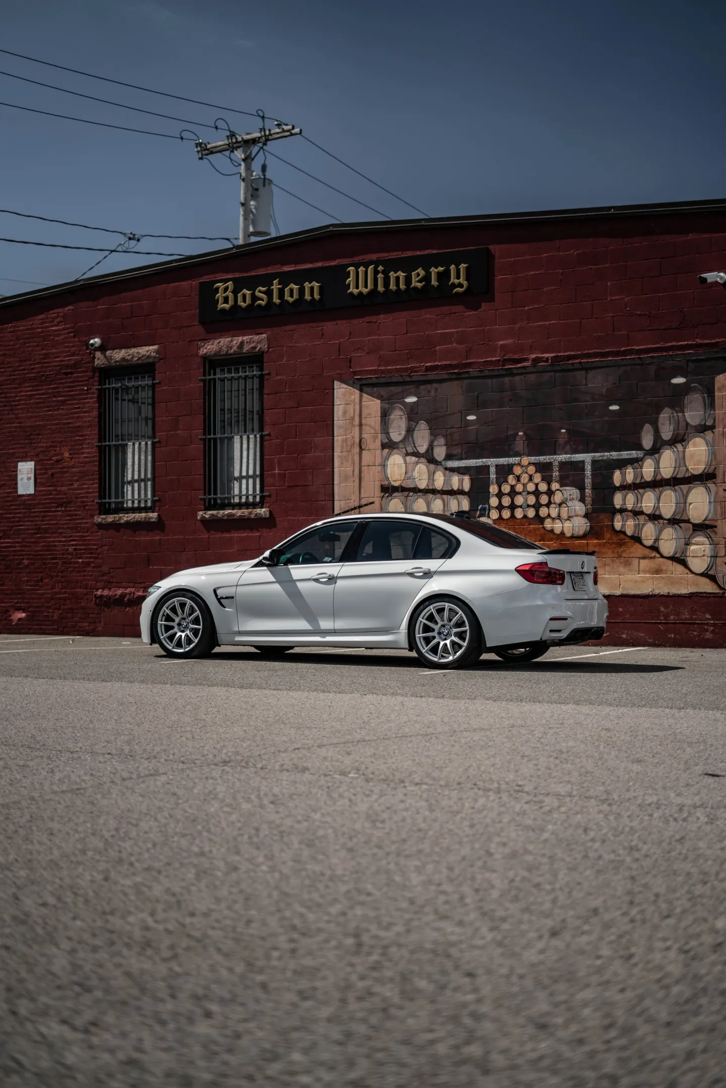 BMW F80 M3 with 19" SM-10 Wheels in Race Silver