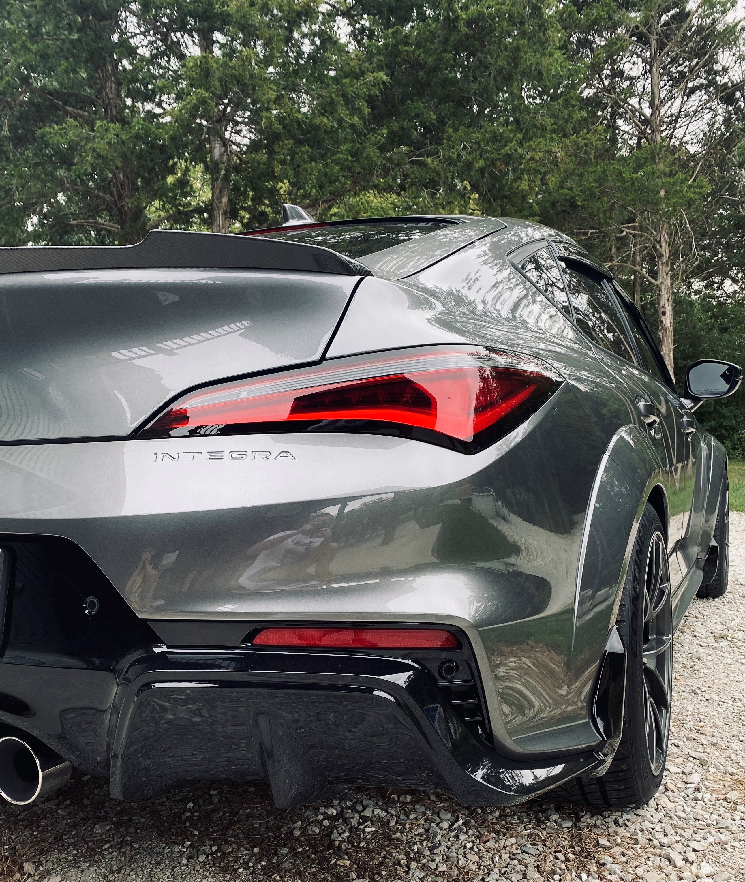 Acura DE5 Integra Type-S with 18" VS-5RS Wheels in Anthracite