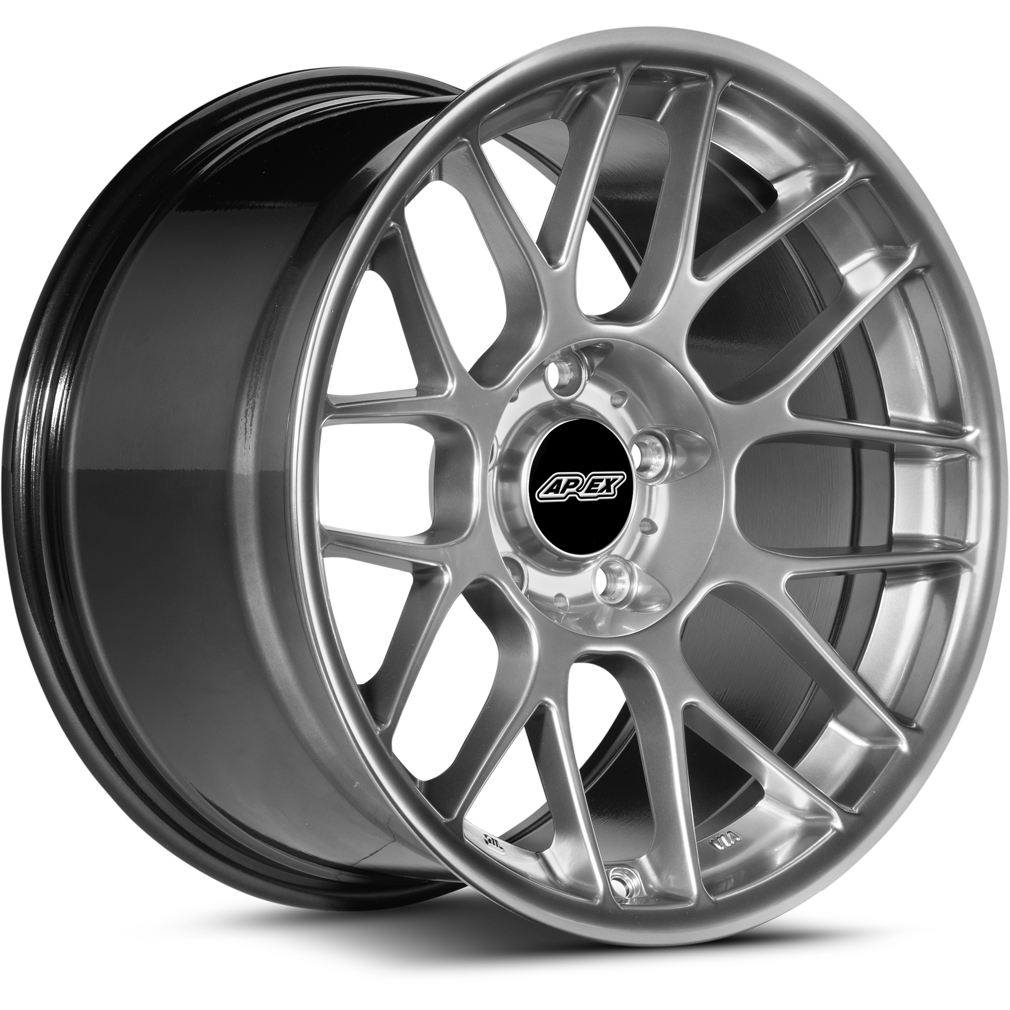 BMW E46 3 Series with 17" ARC-8 Wheels in Hyper Black