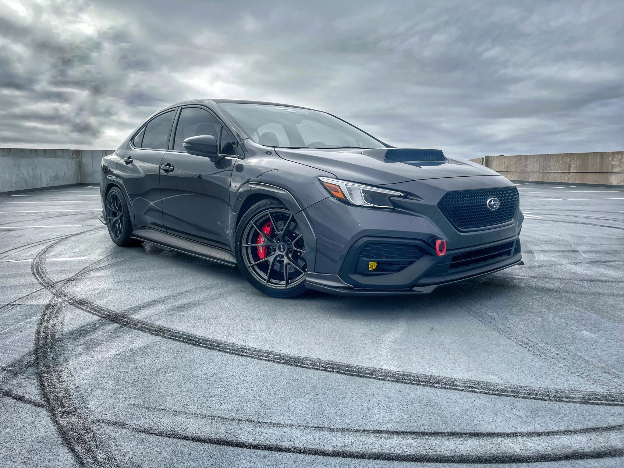 Subaru VB WRX with 18" VS-5RS Wheels in Anthracite