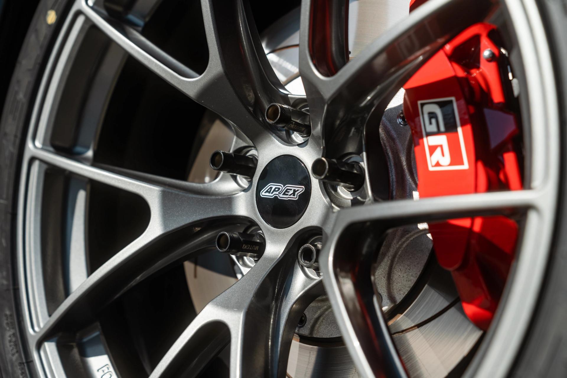 Toyota GR Corolla with 19" VS-5RS Wheels in Anthracite