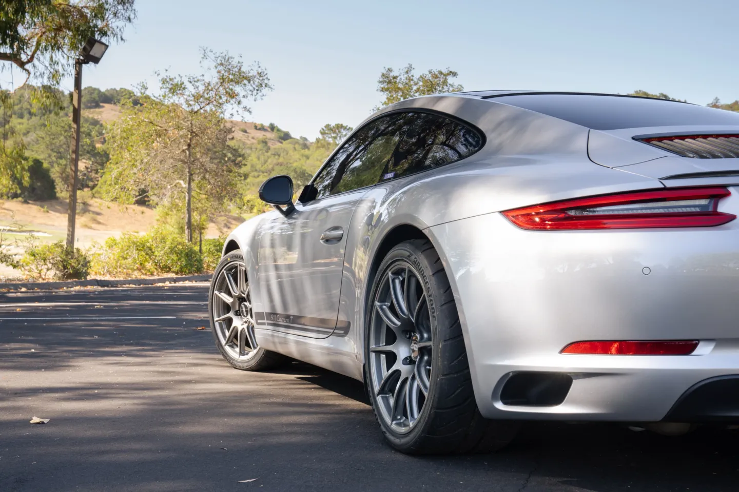 Porsche 911 991.2 Carrera T with 19" SM-10 Wheels in Anthracite