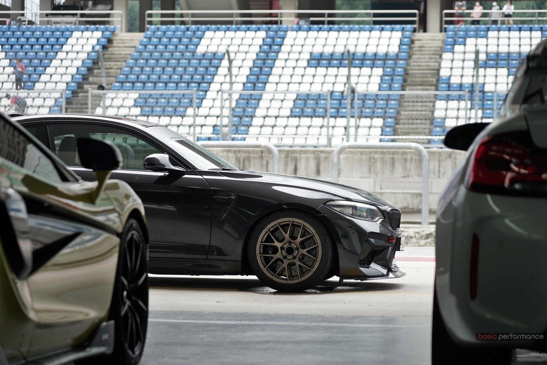 BMW F87 M2 with 18" EC-7 in Custom Finish on BMW F87 - Apex Album