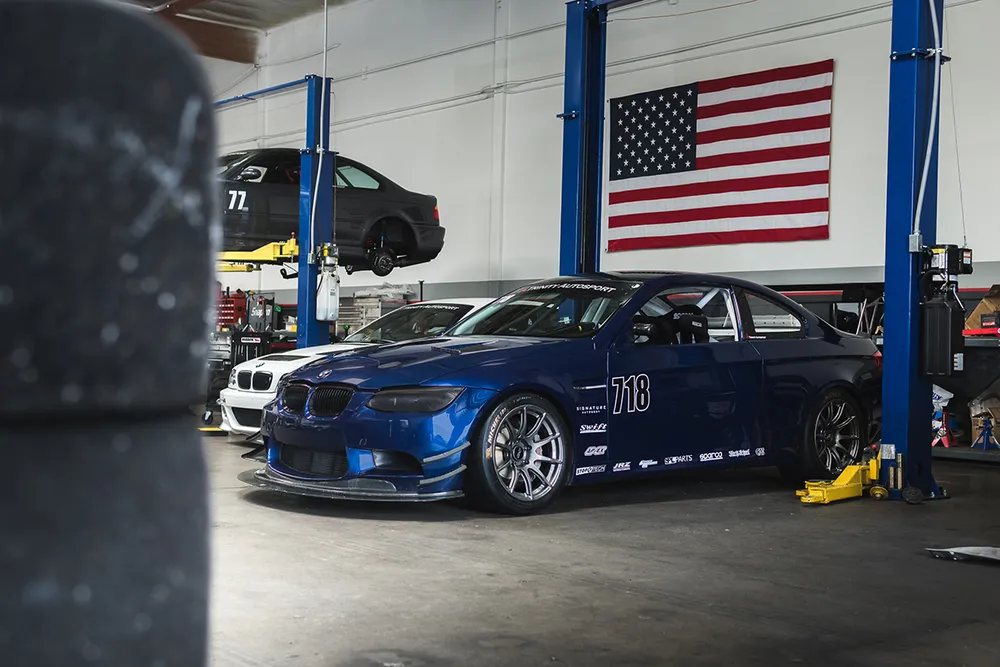 Trinity Autosport's E92 M3 Race Car With SM-10 Wheels