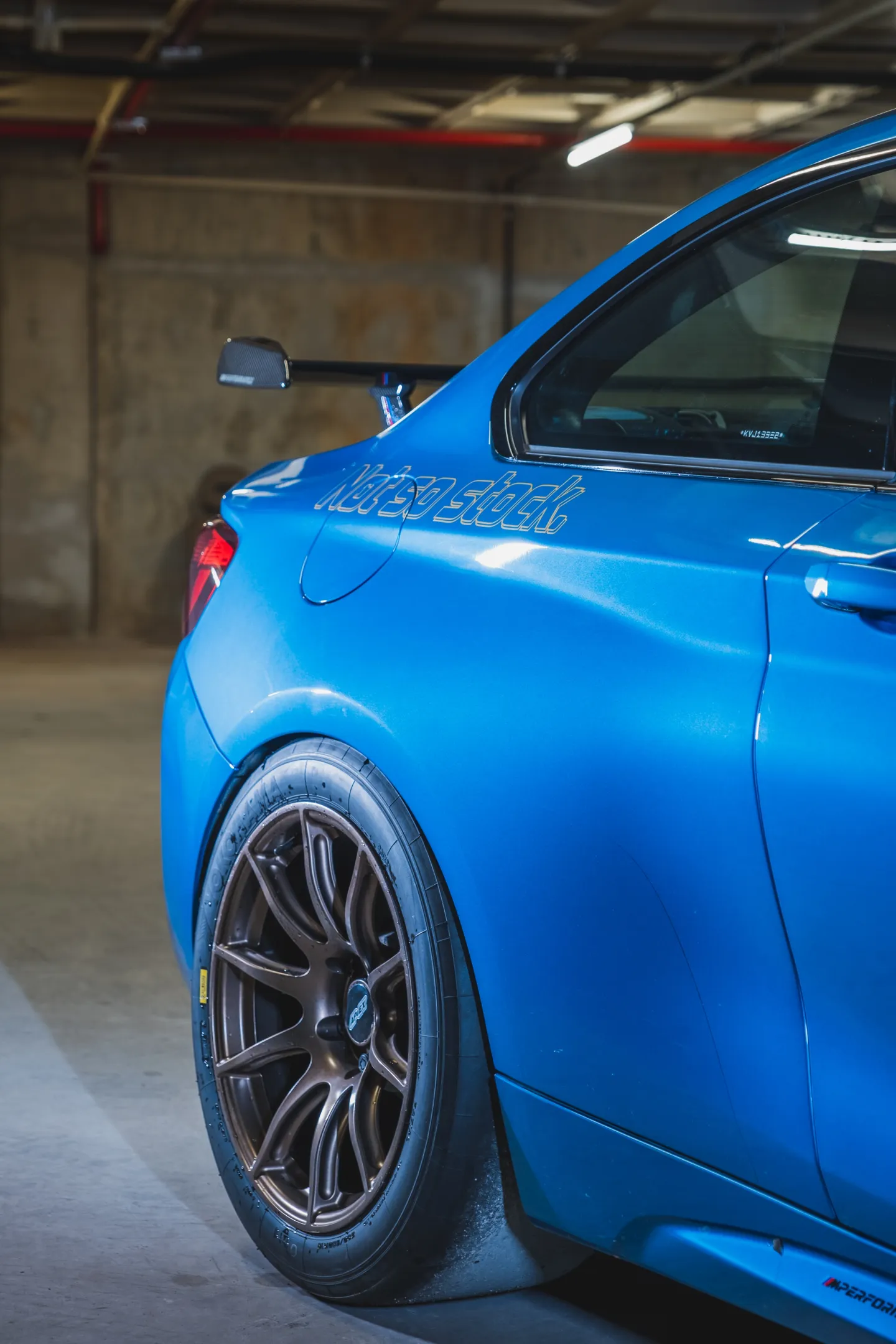 BMW F87 M2 with 18" SM-10 Wheels in Custom Finish