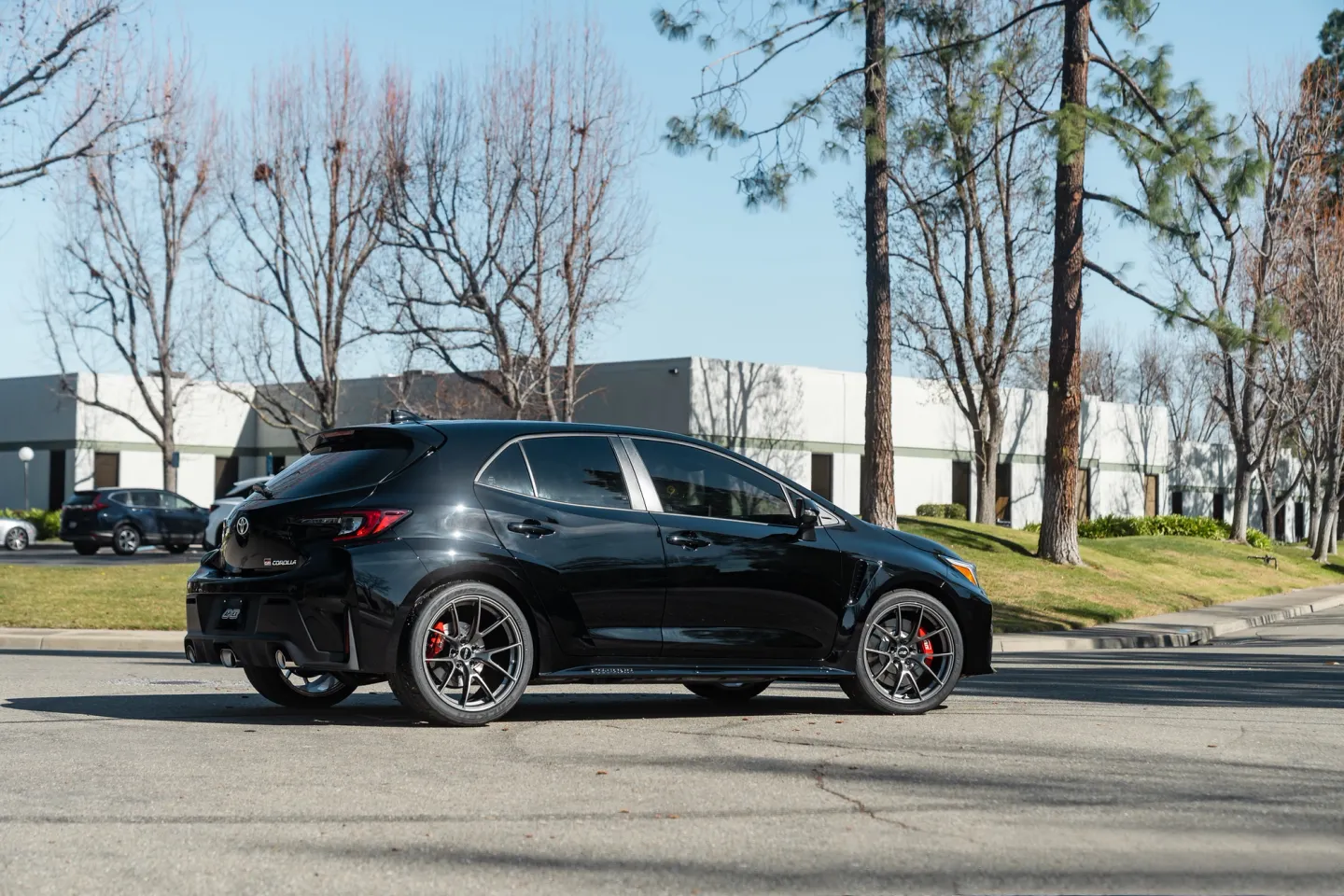 Toyota GR Corolla with 19" VS-5RS Wheels in Anthracite