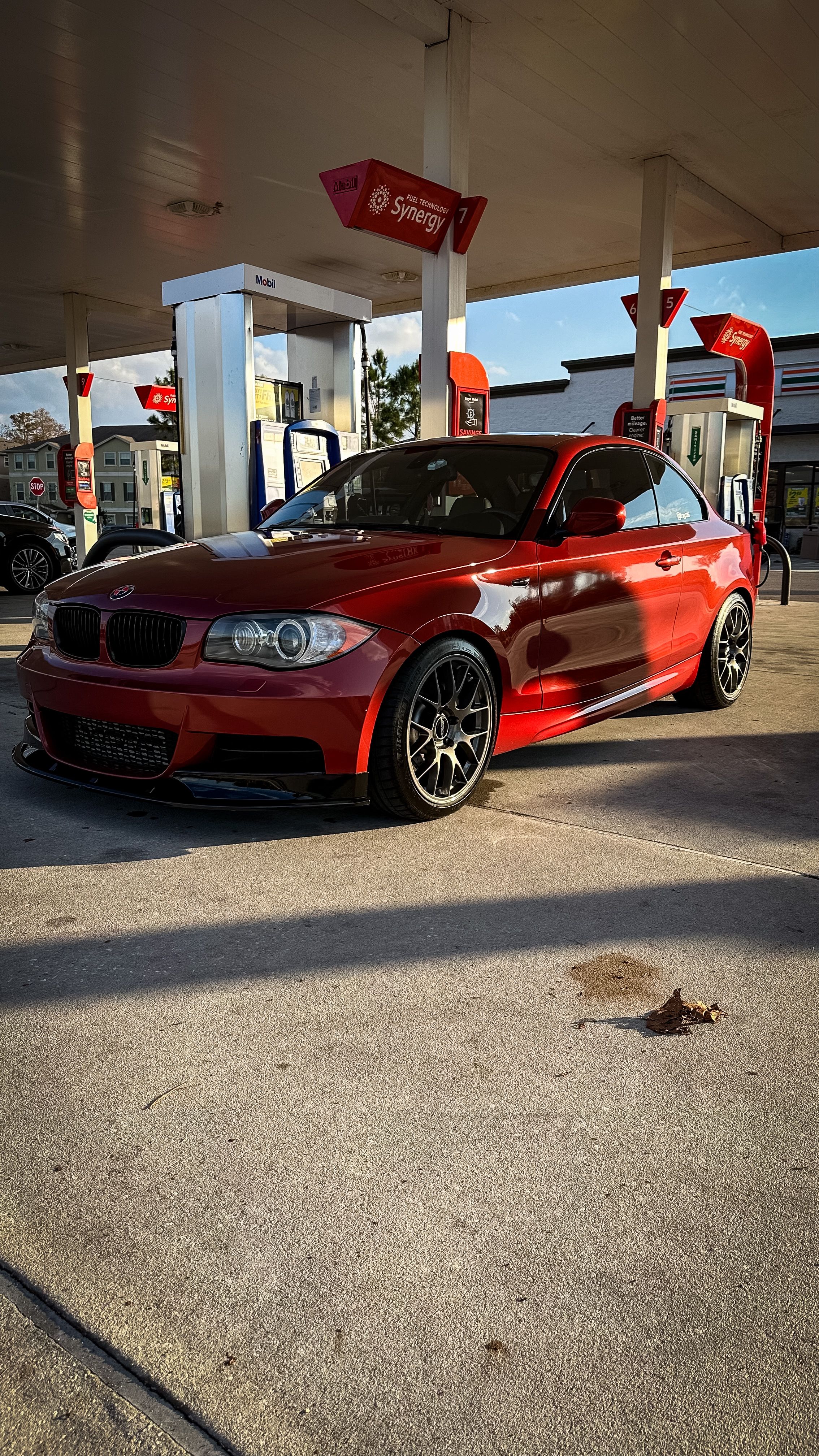 BMW E82 Coupe 1 Series with 18" EC-7 Wheels in Anthracite