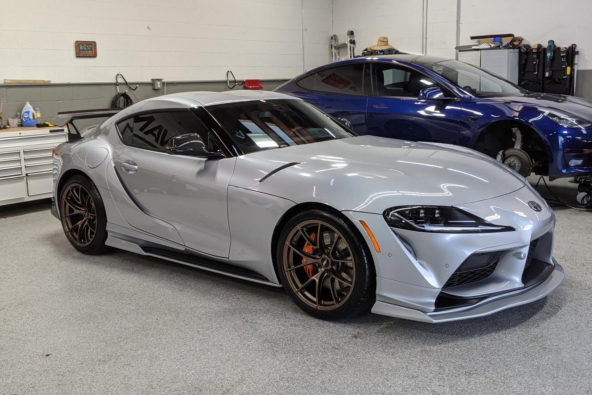 Toyota GR Supra with 19" VS-5RS in Satin Bronze on Toyota GR - Apex Album