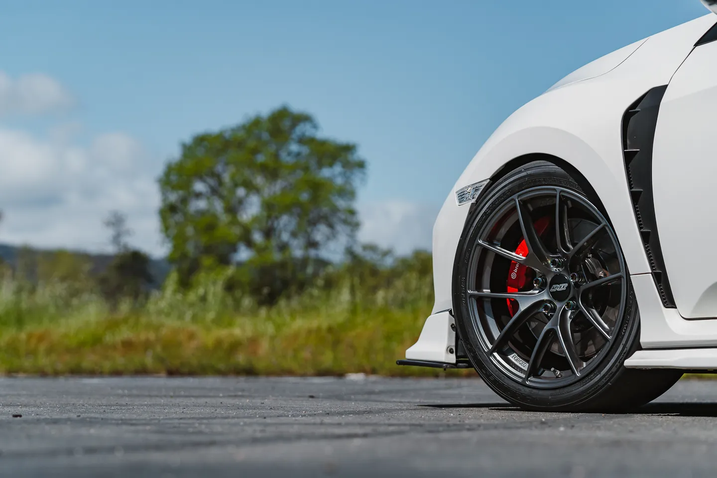 Honda FK8 Civic Type-R with 18" VS-5RS Wheels in Anthracite