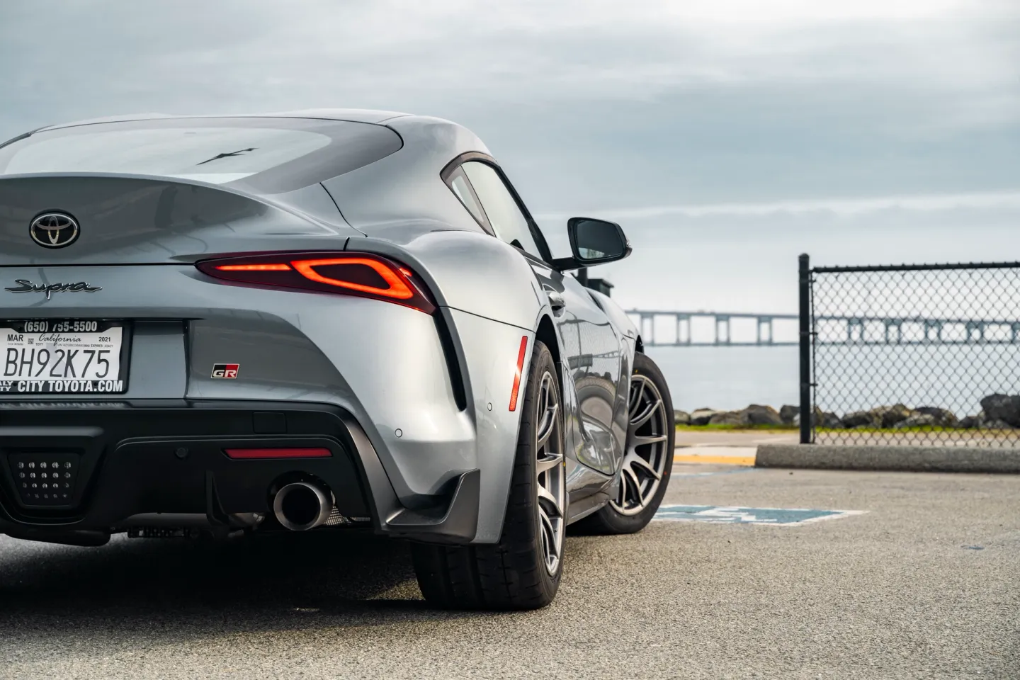 Toyota GR Supra with 18" SM-10 Wheels in Anthracite