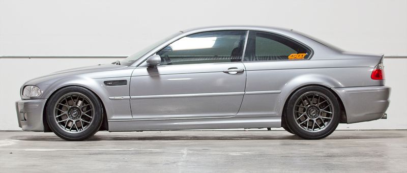 BMW E46 M3 with 17" ARC-8 in Anthracite on BMW E46 - Apex Album