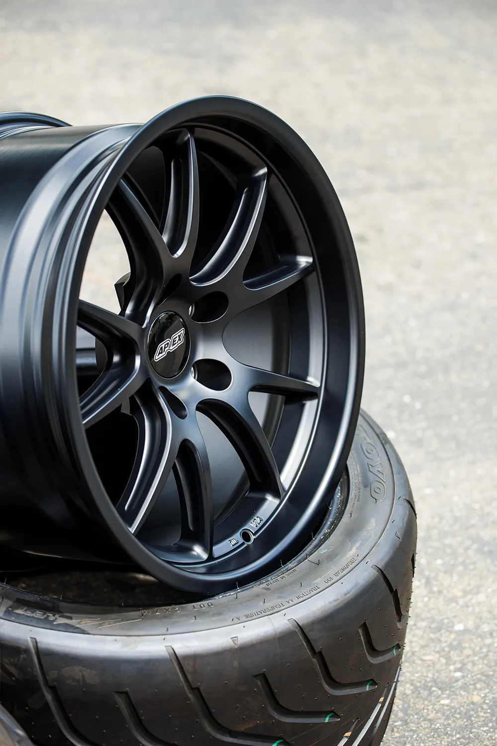 New Apex Wheels in Satin Black