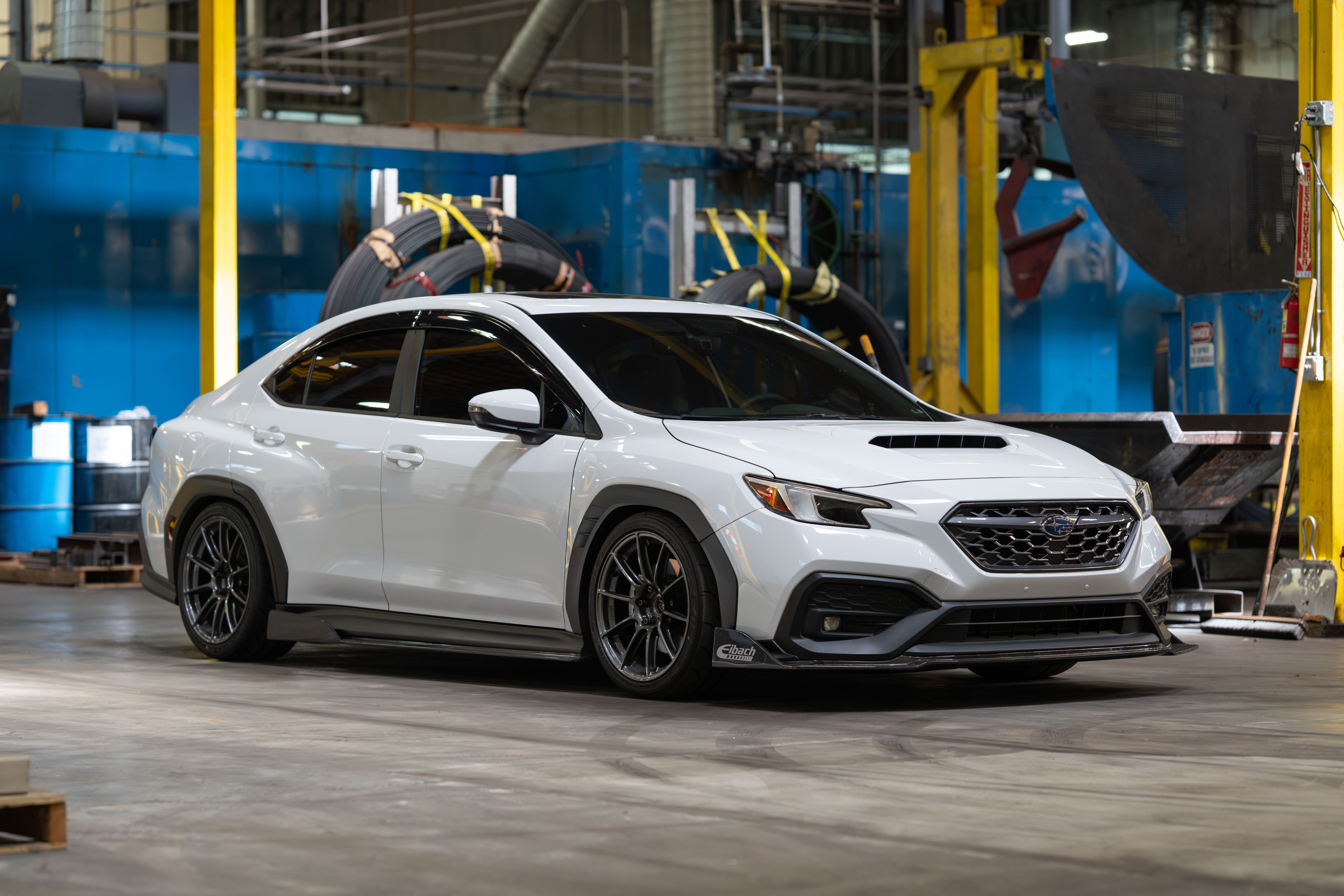 Subaru VB WRX with 18" SM-10RS Wheels in Anthracite