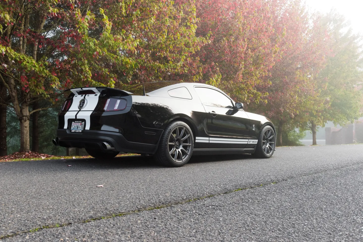 Ford S197 Mustang GT500 with 19" SM-10 Wheels in Anthracite
