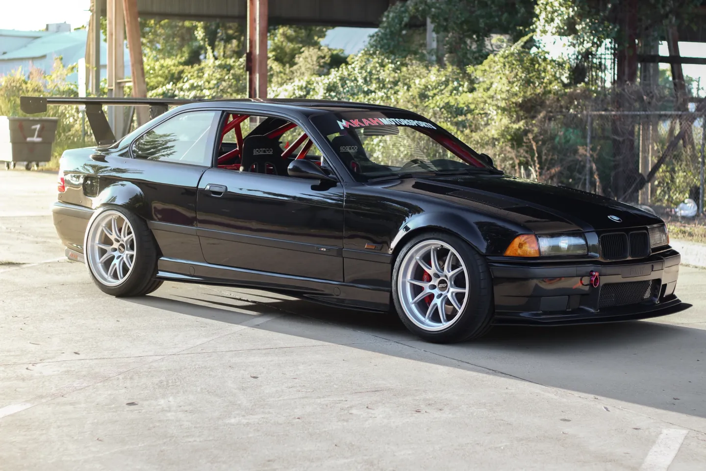 Mkah Motorsports E36 M3 With Wide FL-5 Wheels