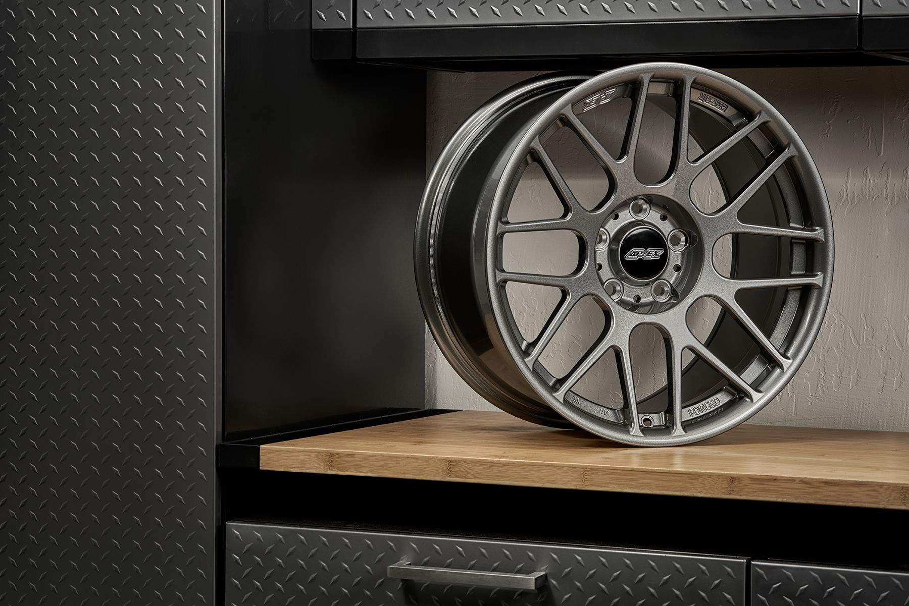 APEX Forged Wheels in Our Popular Anthracite Finish