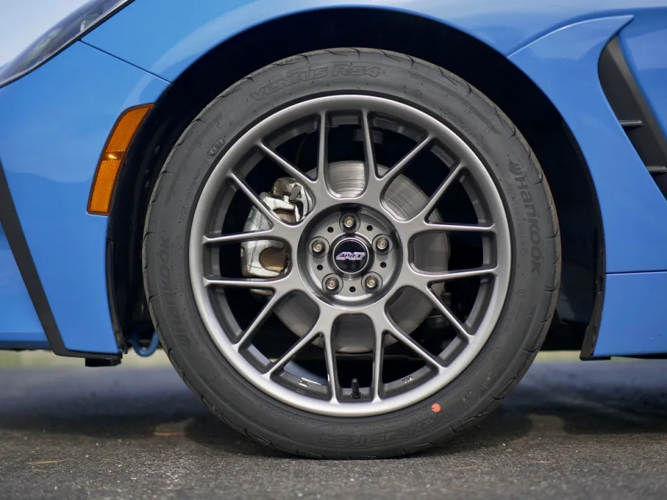 Toyota GR86 with 17" ARC-8 Wheels in Anthracite