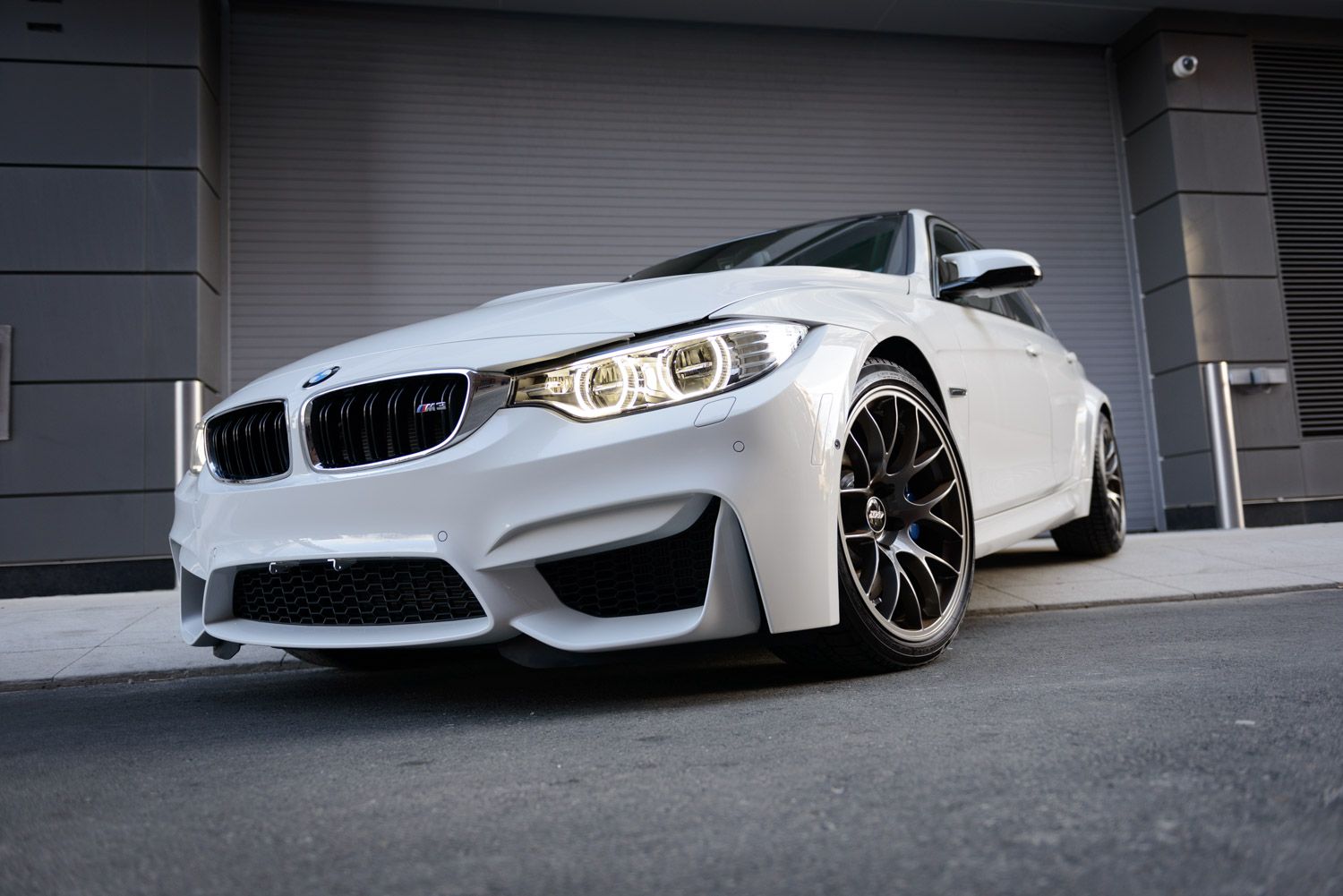 BMW F80 M3 with 19" EC-7 Wheels in Anthracite