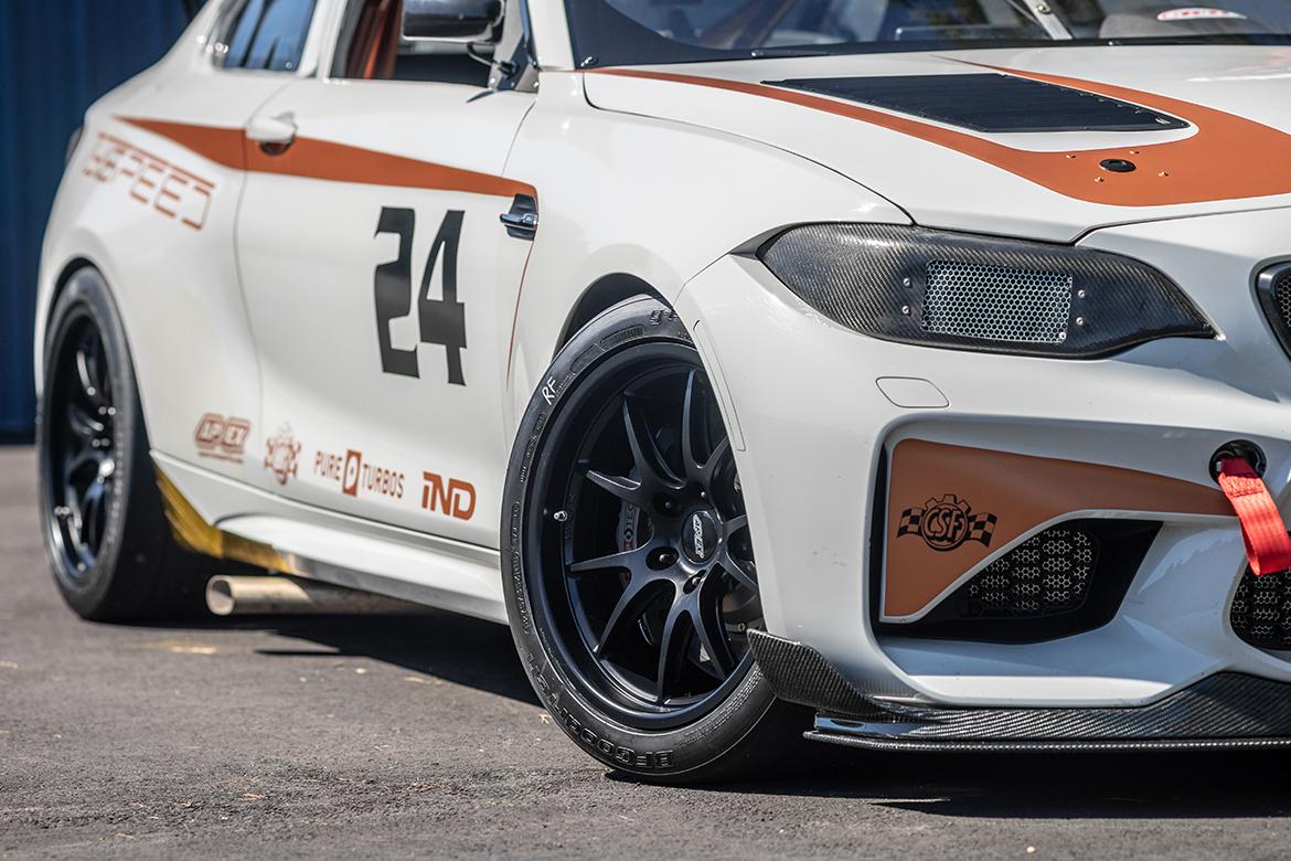 Tyspeed BMW M2 Club Racer with APEX FL-5 Wheels