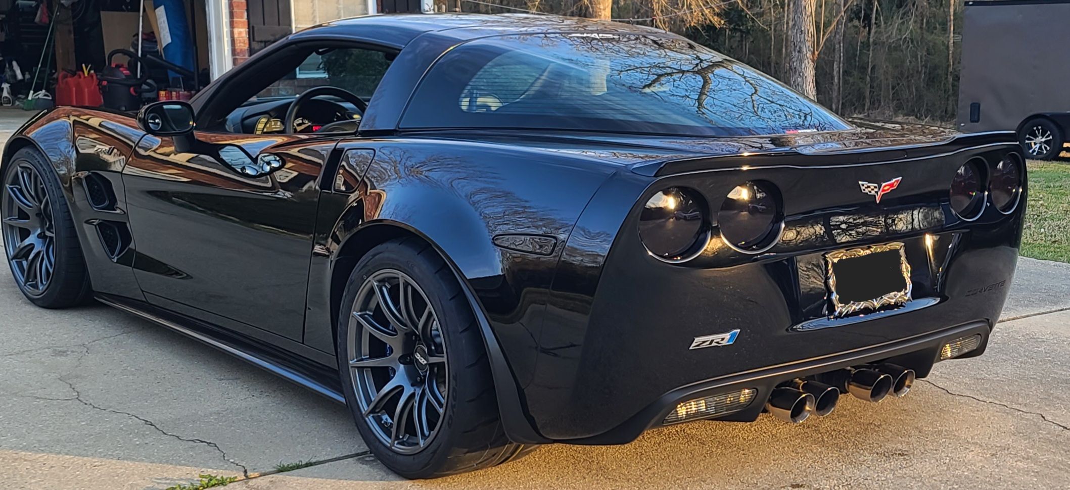 Chevrolet C6 Corvette ZR-1 with 19"/18" SM-10 in Anthracite on ...