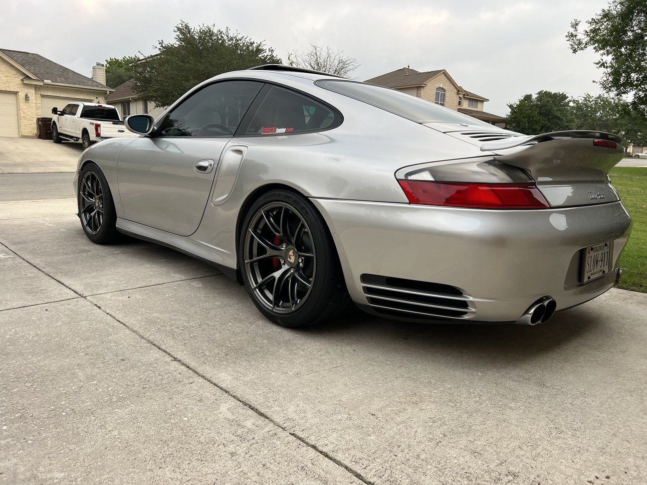 Porsche 911 996 Turbo with 18" VS-5RS in Anthracite on Porsche 996 C4S & Turbo - Apex Album