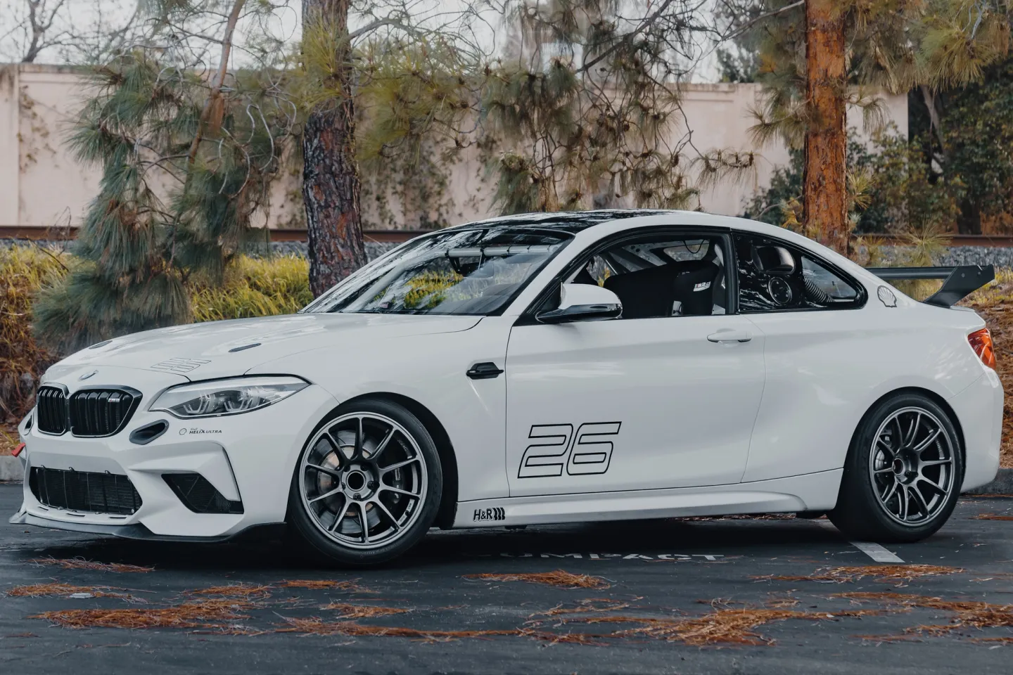 BMW F87 M2 with 18" SM-10RE Wheels in Anthracite