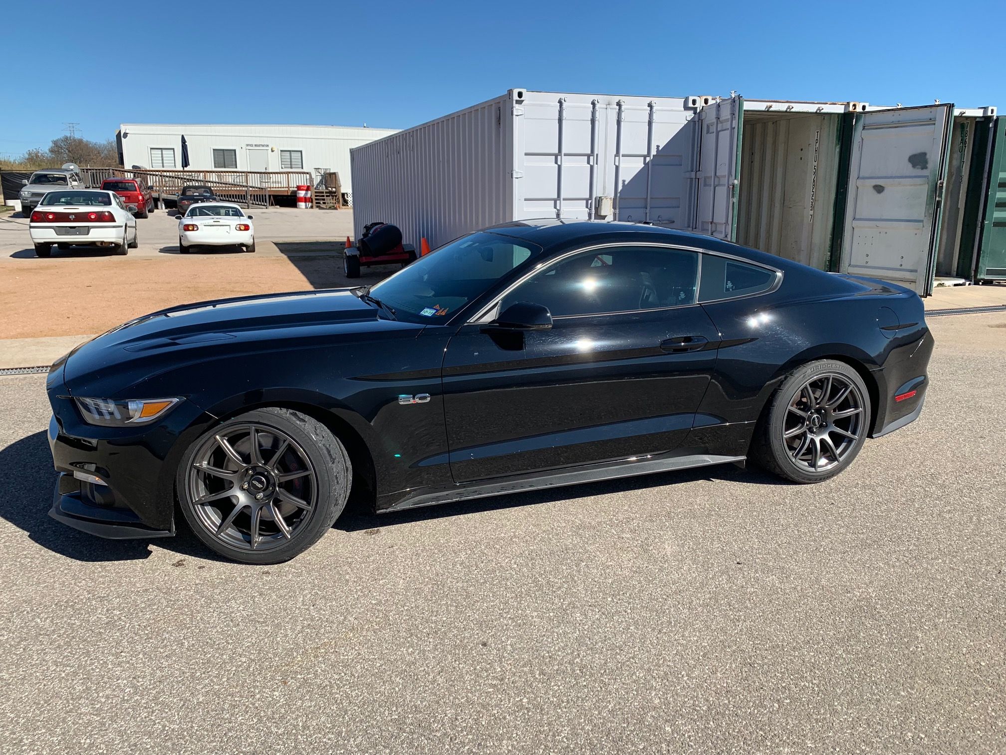 Ford S550 Mustang GT with 19" SM-10 in Anthracite on Ford S550 - Apex Album