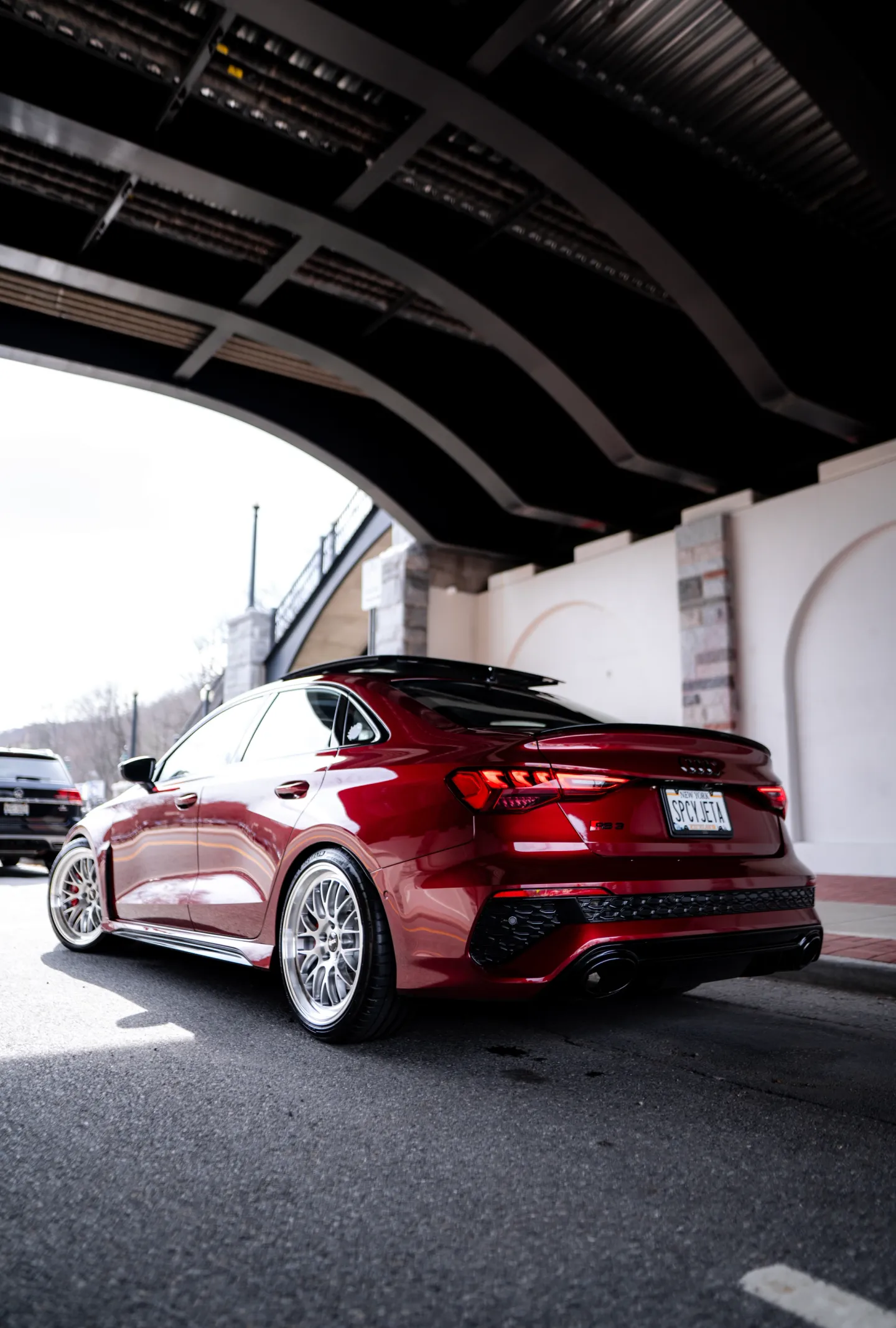 Audi 8Y RS 3 with 19" ML-10RT Wheels in Machined Lip Brushed Clear