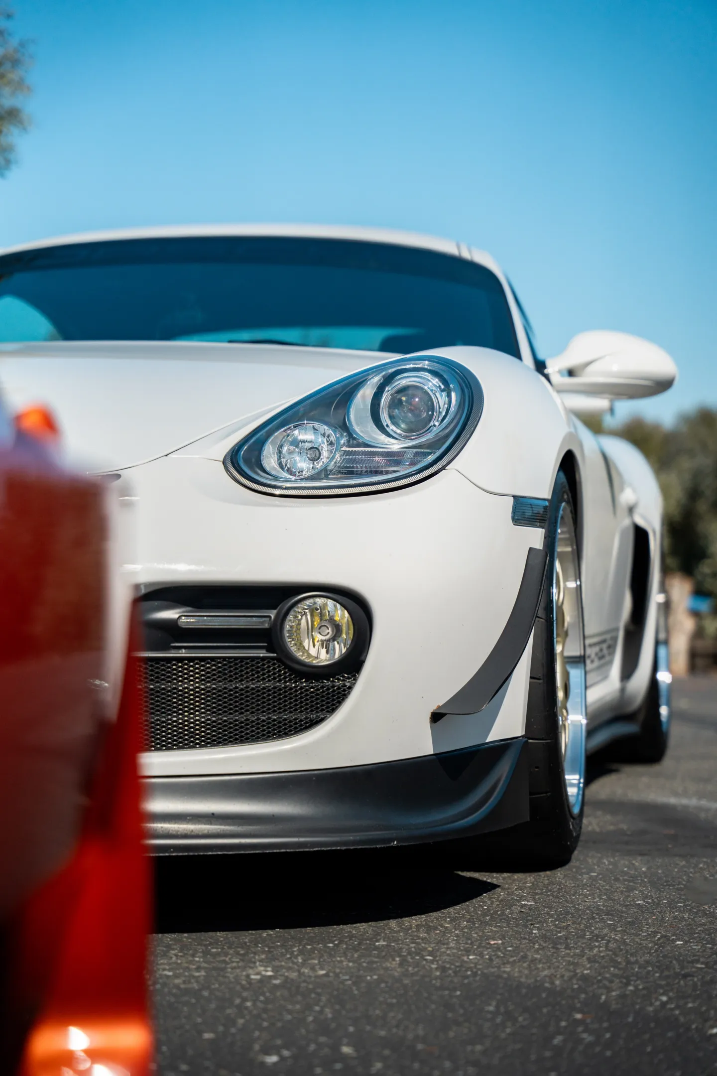 Porsche 987 Cayman Base with 18" ML-10RT Wheels in Machined Lip Gloss ...