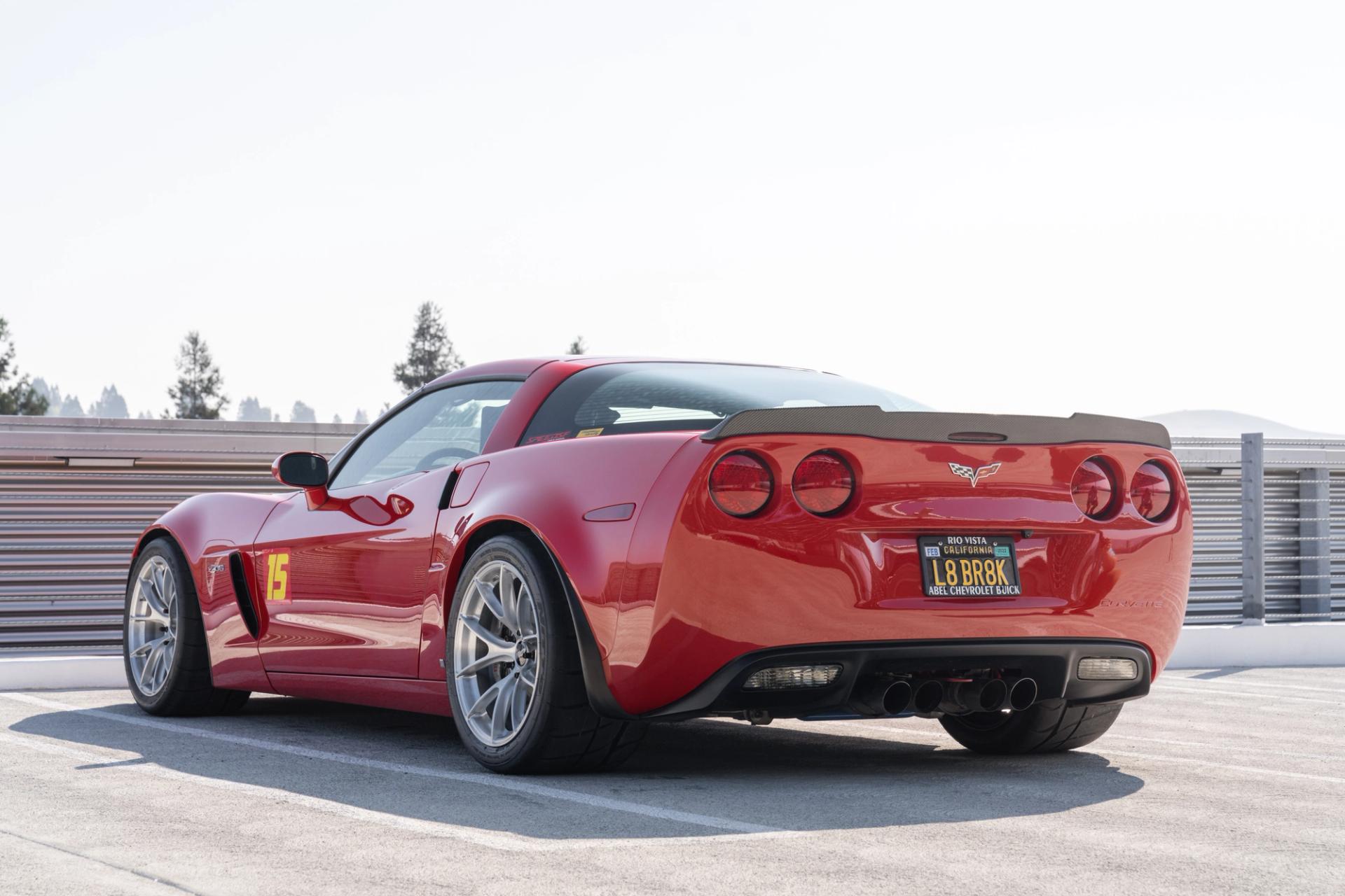 Chevrolet C6 Corvette Z06 with 18" VS-5RS in Brushed Clear on Chevrolet ...