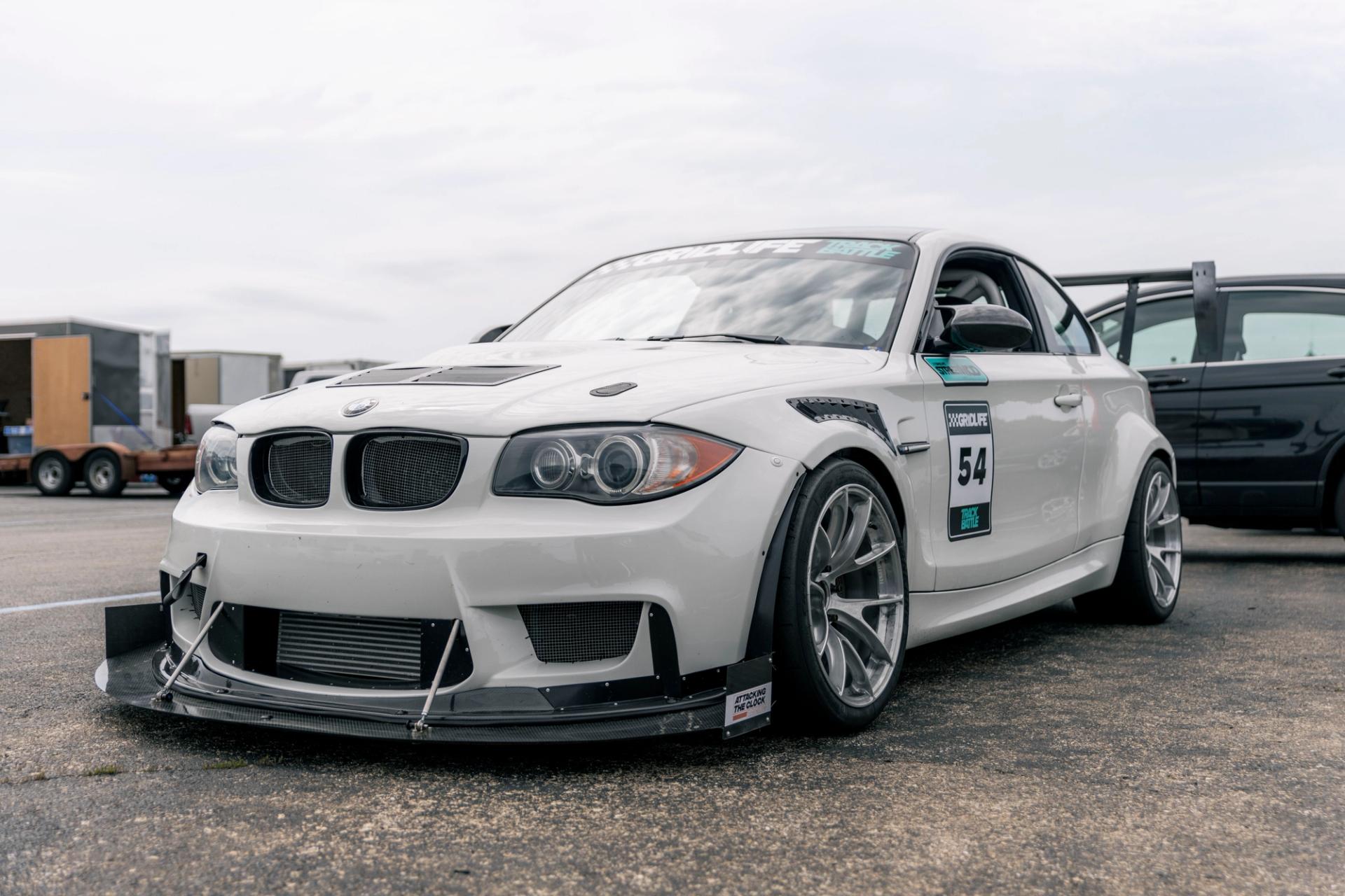 BMW E82 1M with 18" VS-5RS in Brushed Clear on BMW E82 - Apex Album