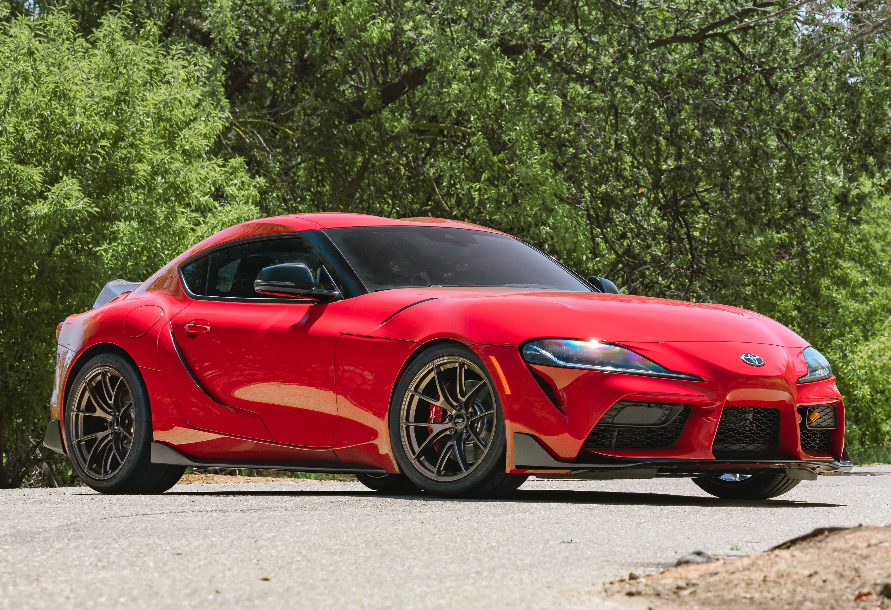 Toyota GR Supra with 19" VS-5RS in Satin Bronze on Toyota GR - Apex Album