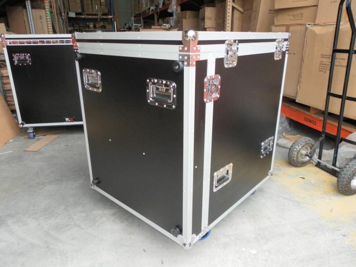 Custom Front and Top Opening Road Case With Ramp for Timpani Drum ...
