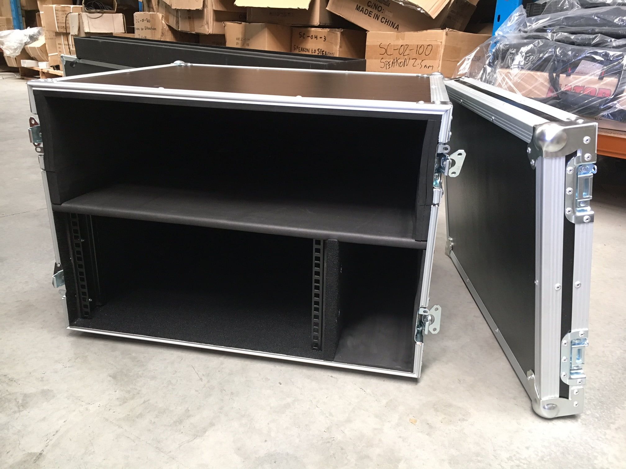Custom Road Case For Mixer and Rack Case | Protectapack