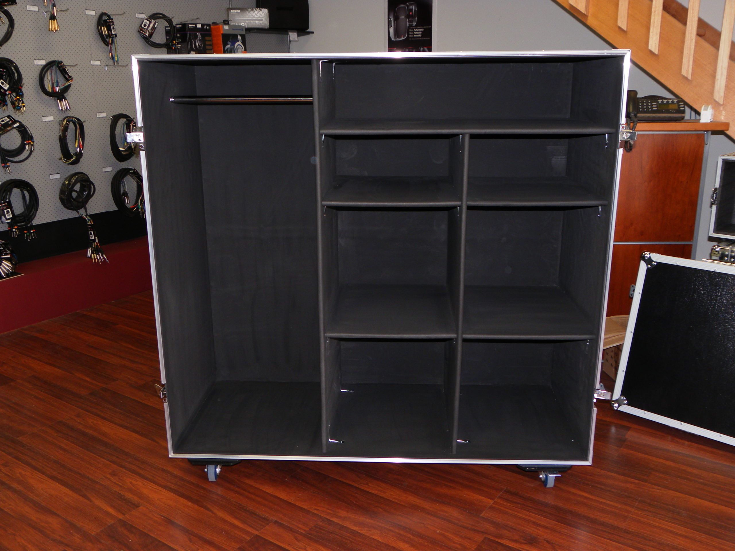 Custom Wardrobe Road Case | Protectapack