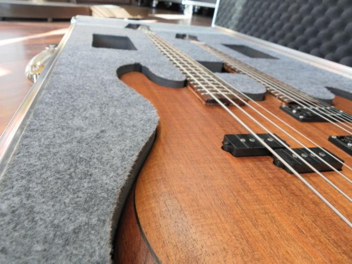 Custom Guitar Case And Foam Insert For Double Neck Guitar | Protectapack
