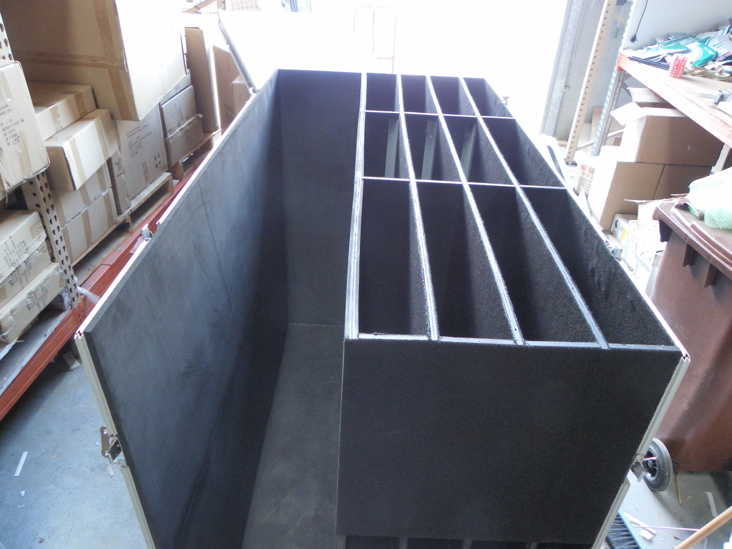 Custom Road Case Top and Front Loading Packer With Multiple ...