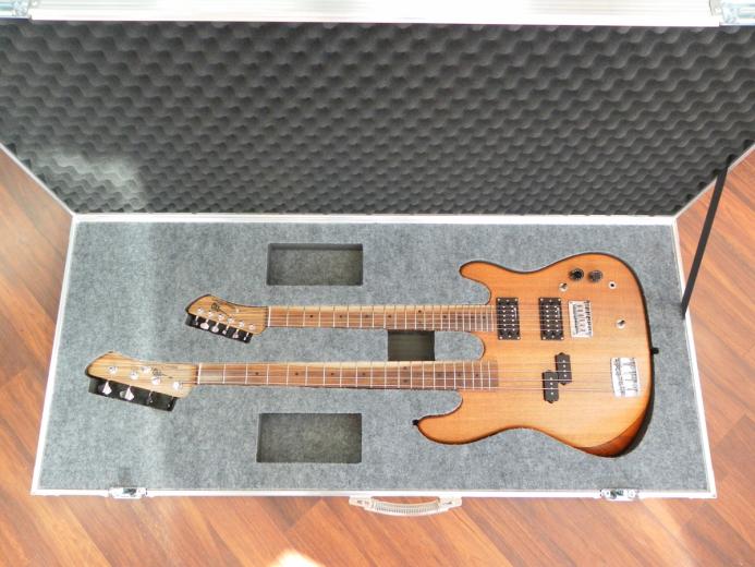 Custom Guitar Case And Foam Insert For Double Neck Guitar | Protectapack