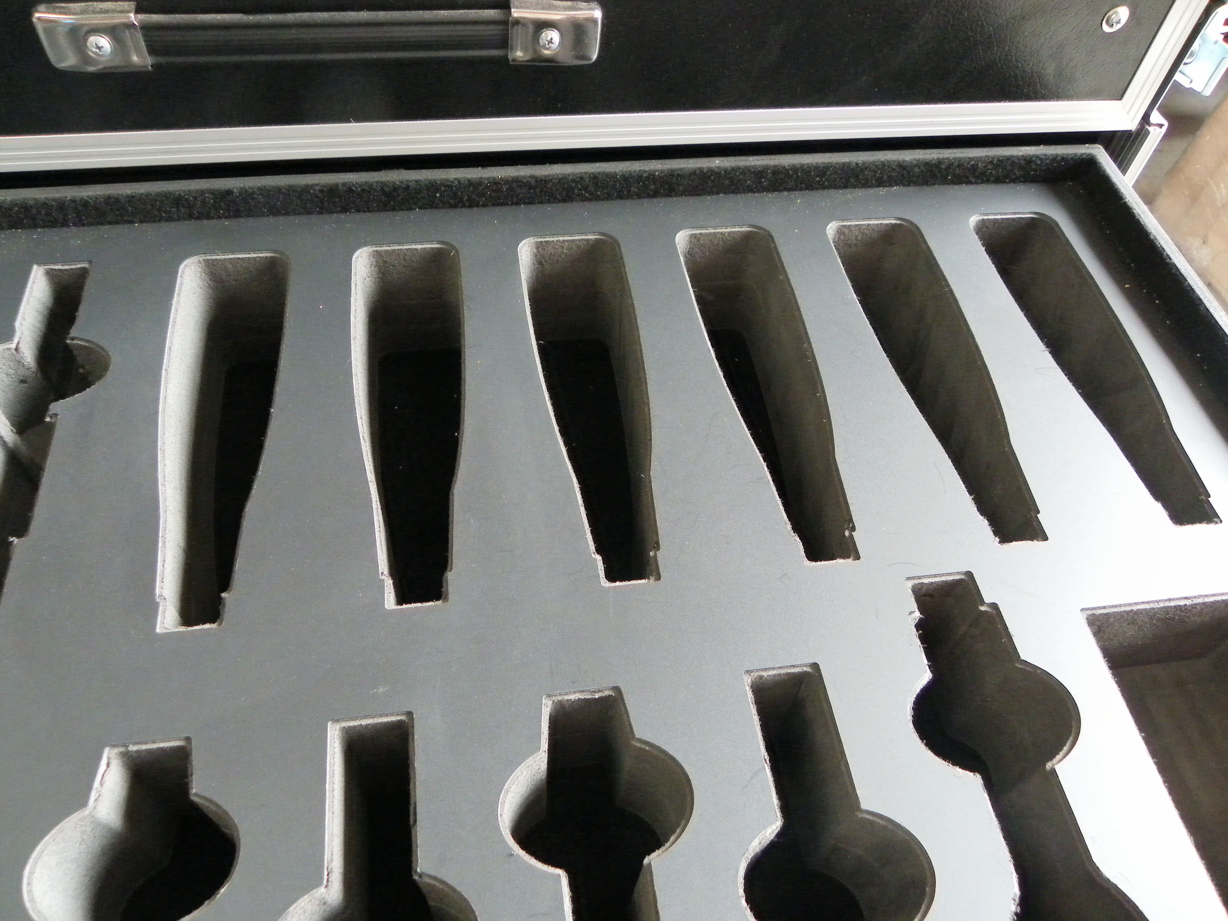 Custom Foam Drawers Inserts For Microphones & Audio Equipment ...