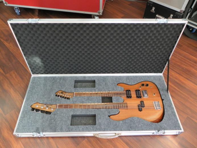 Custom Guitar Case And Foam Insert For Double Neck Guitar | Protectapack